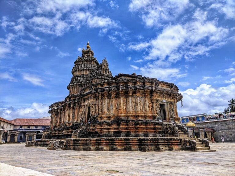 Shri Sharadha Temple Sringeri - Kalavady Farmstay